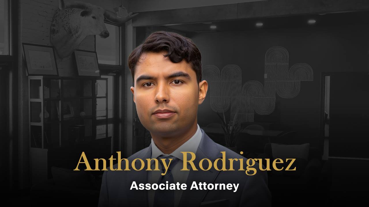 Attorney Anthony Rodriguez | San Antonio Associate Attorney